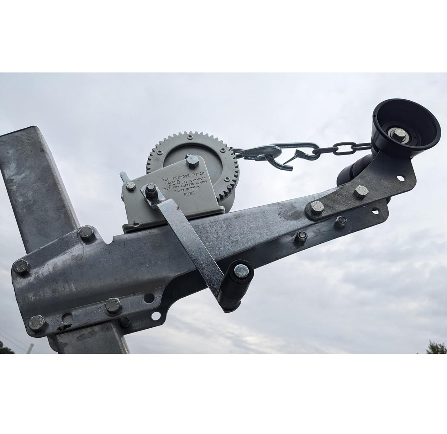 EZ Loader Winch Mounting Bracket for 3" x 3" Post 250-021779-10 – EZ ...