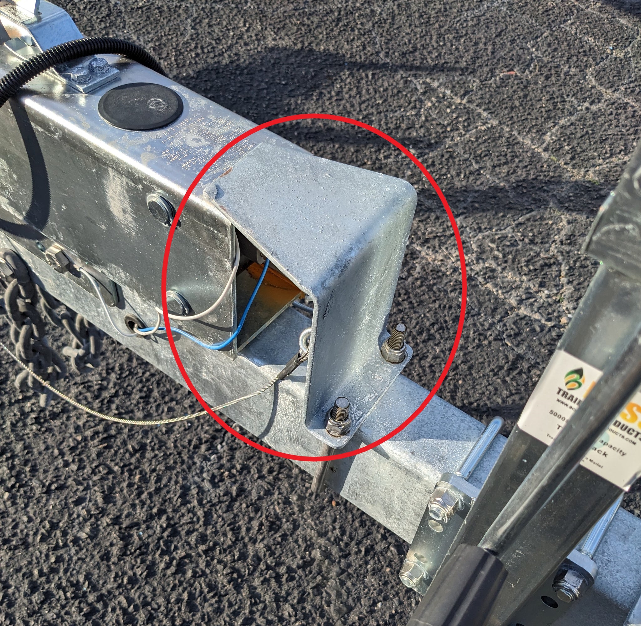 EZ Loader Cover / Guard for Coupler Mounted Brake Valve 250-028342-10 ...