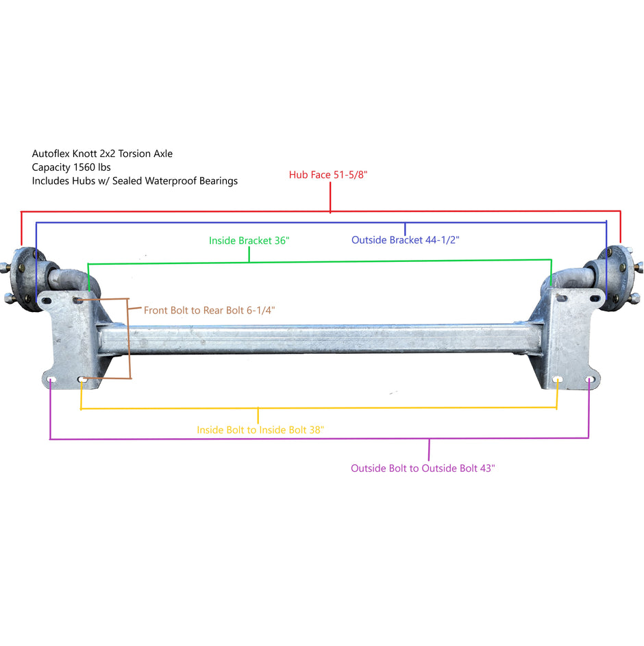 Boat Trailer Axles & Replacement Axle Kits | EZ Loader – EZ Loader ...