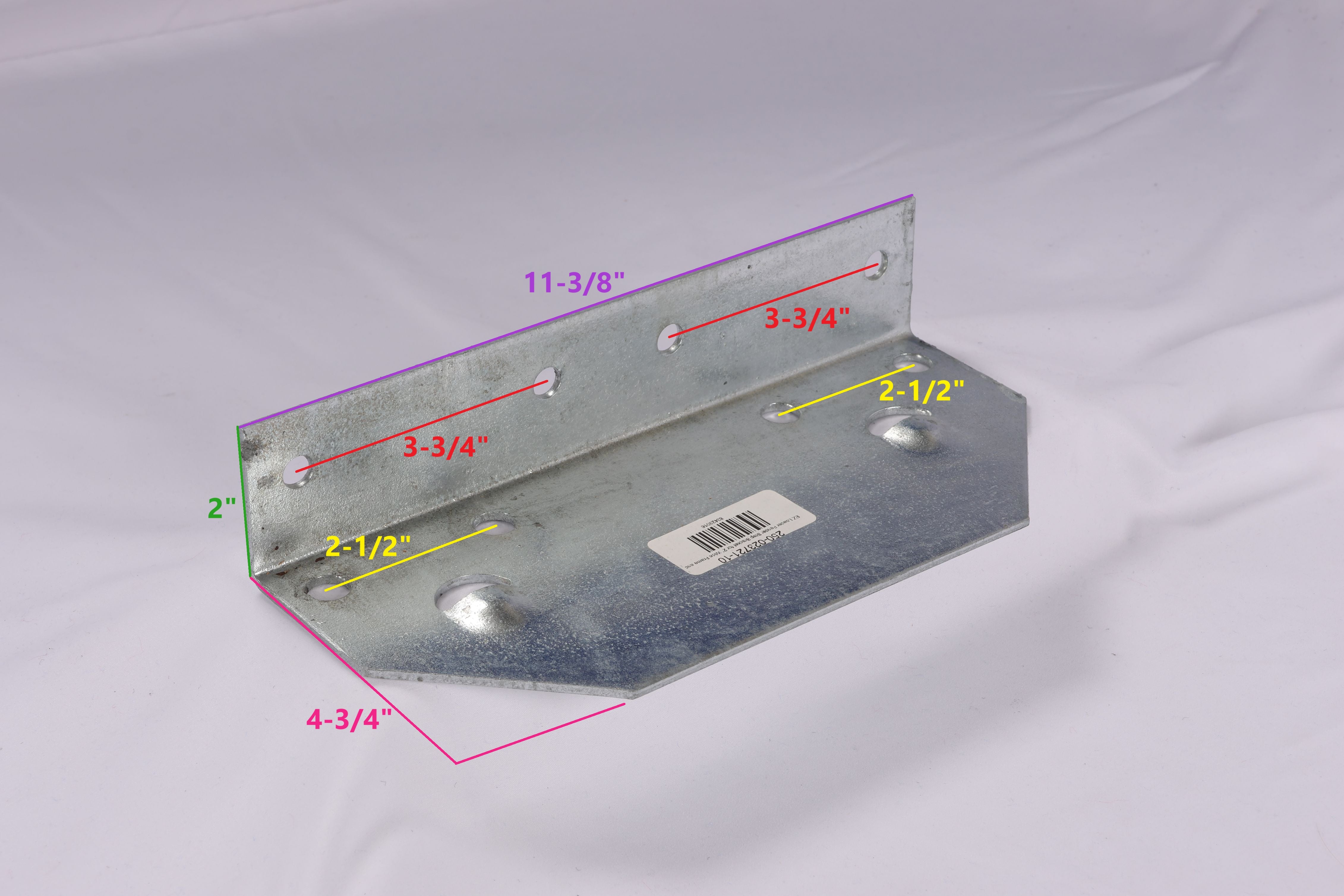 EZ Loader Fender Step Bracket for 2" Wide Frame and 13" Composite Fend ...